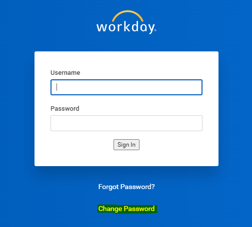 Workday Login Help: Reset or Request a New Password
